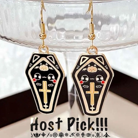 Jewelry | Pharaoh Egyptian Coffin Totem Symbols Pumpkin Bat Cross ...